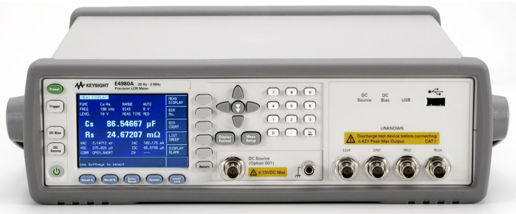 Keysight E4980A - Paragon Test Equipment