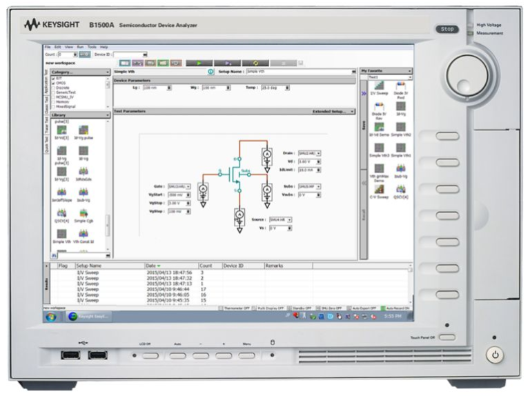 Keysight B1500A - Paragon Test Equipment