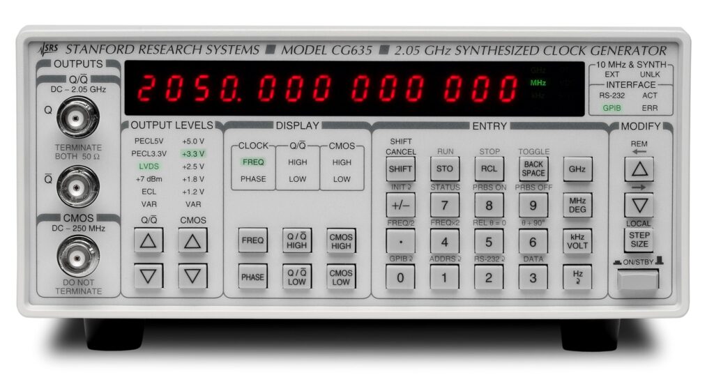Stanford Research CG635 - Paragon Test Equipment